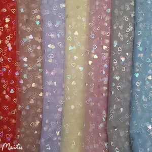 Heart-shaped Lace Fabric, Soft Lace Fabric, Suitable for Children's ...