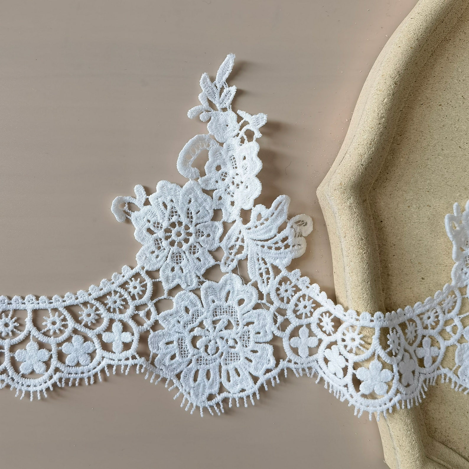 High Quality Bride White Lace Decoration Vintage Venetian - Etsy