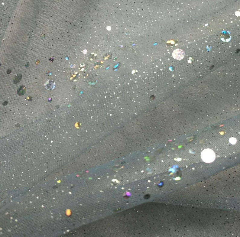 8-color Bronzing Meteor Shower Mesh Cloth, Tulle Lace, Suitable for ...