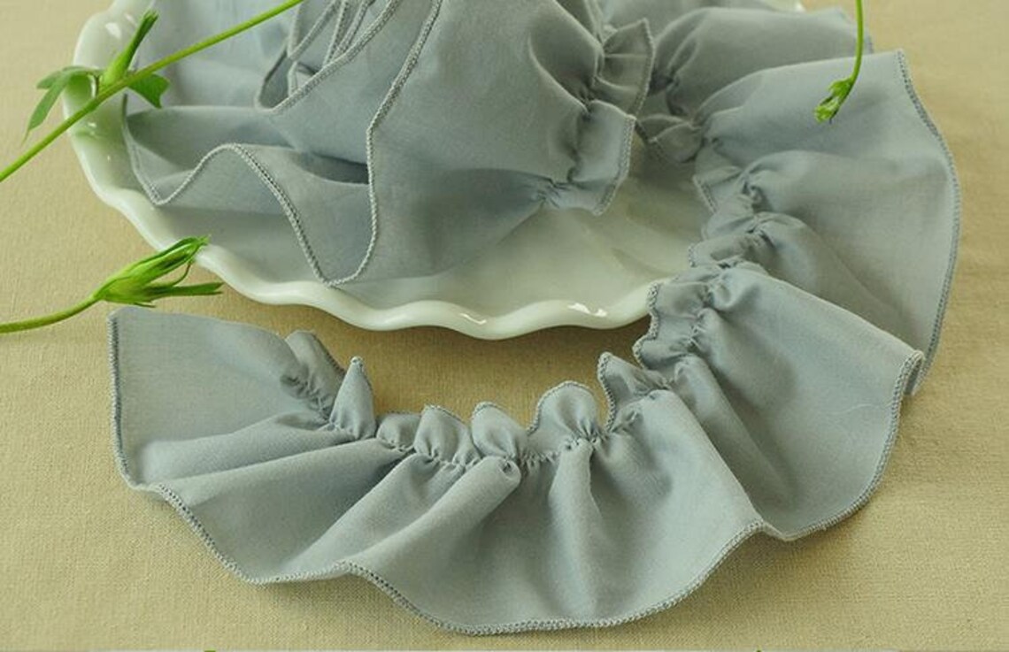 Pleated Cotton Lace Baby Skirt Trim Dress Trim | Etsy