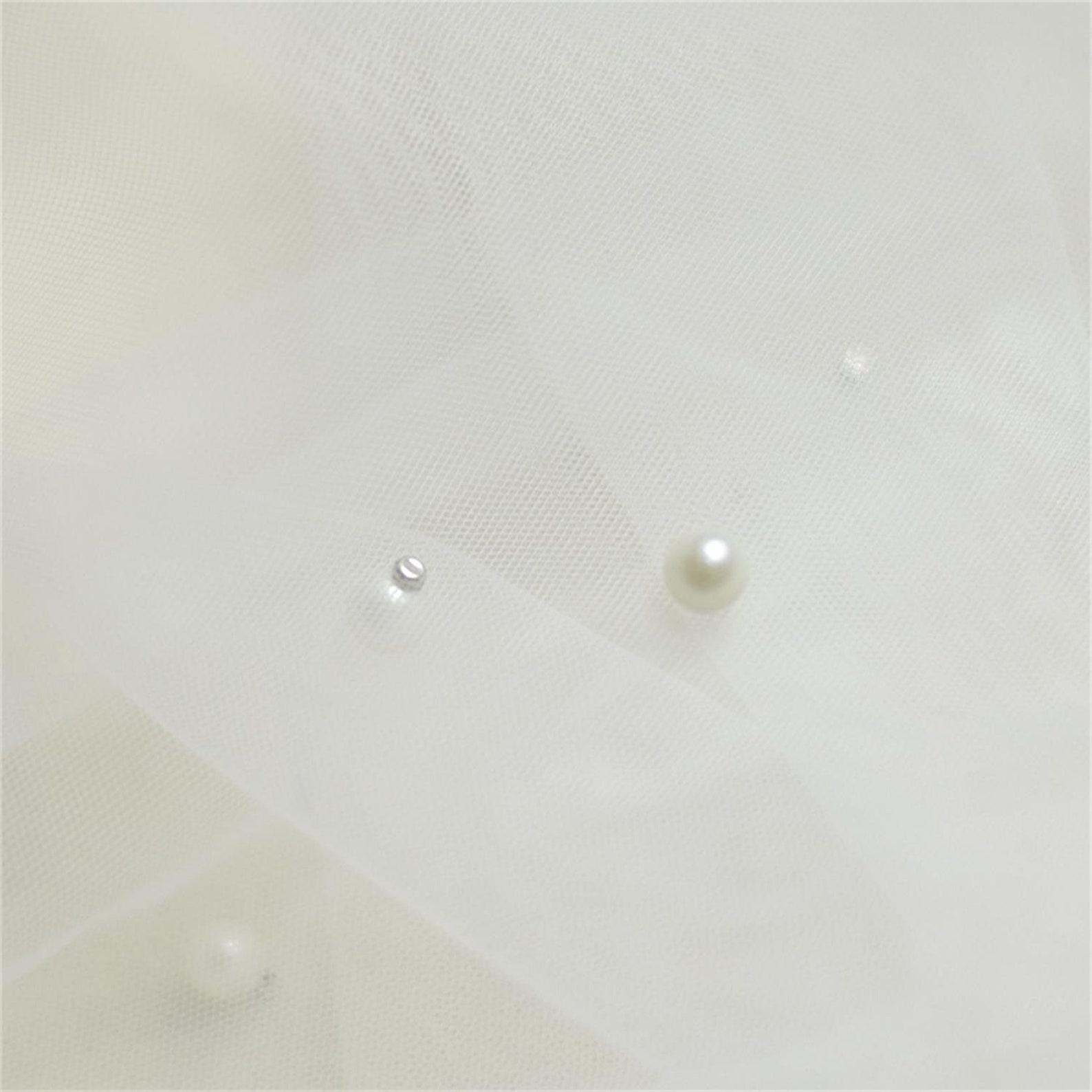 Soft and Delicate Tulle Fabric in the Yard Pearl Beaded Lace - Etsy