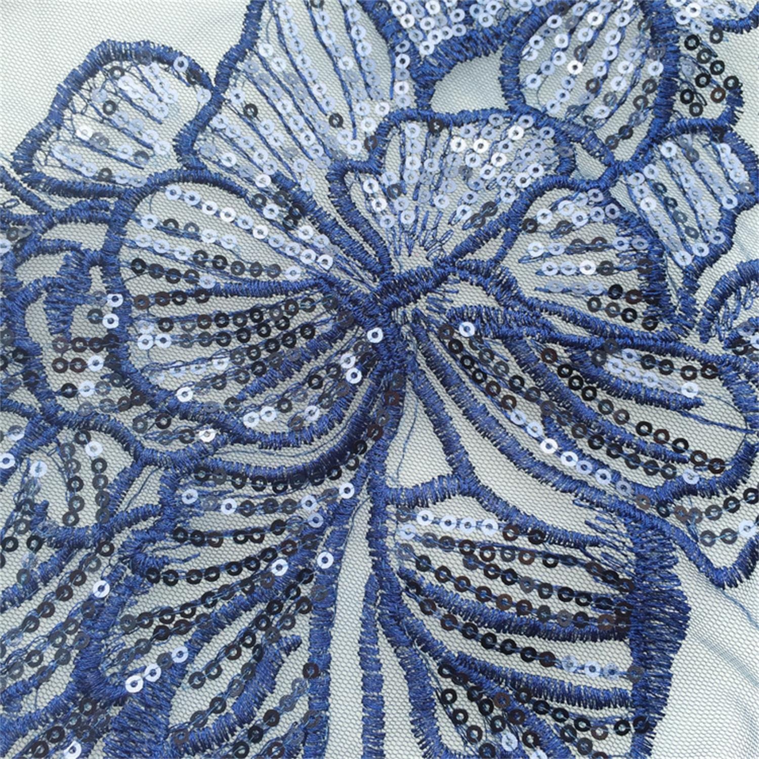 5 Colors Exquisite 3d Sequined Bride Applique Wedding Lace - Etsy