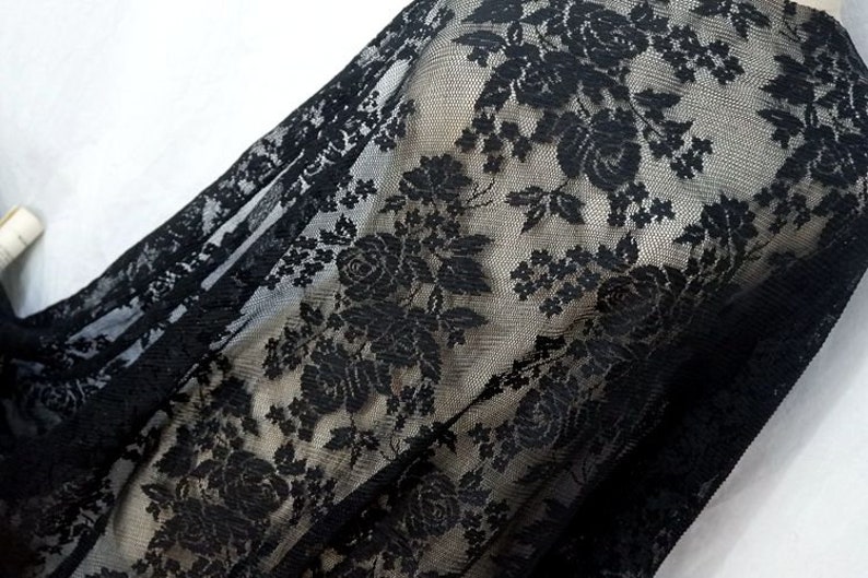 Soft Rose Lace Fabric Stretch Lace Fabric Pleated Lace Dress - Etsy