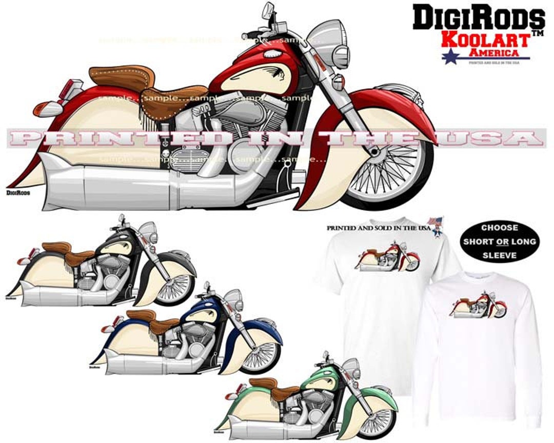 Indian Chief Chieftain Classic American Motorcycle Model Digirods ...