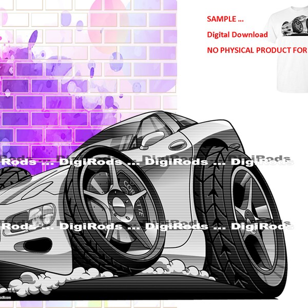 Corvette C5 Png - Etsy