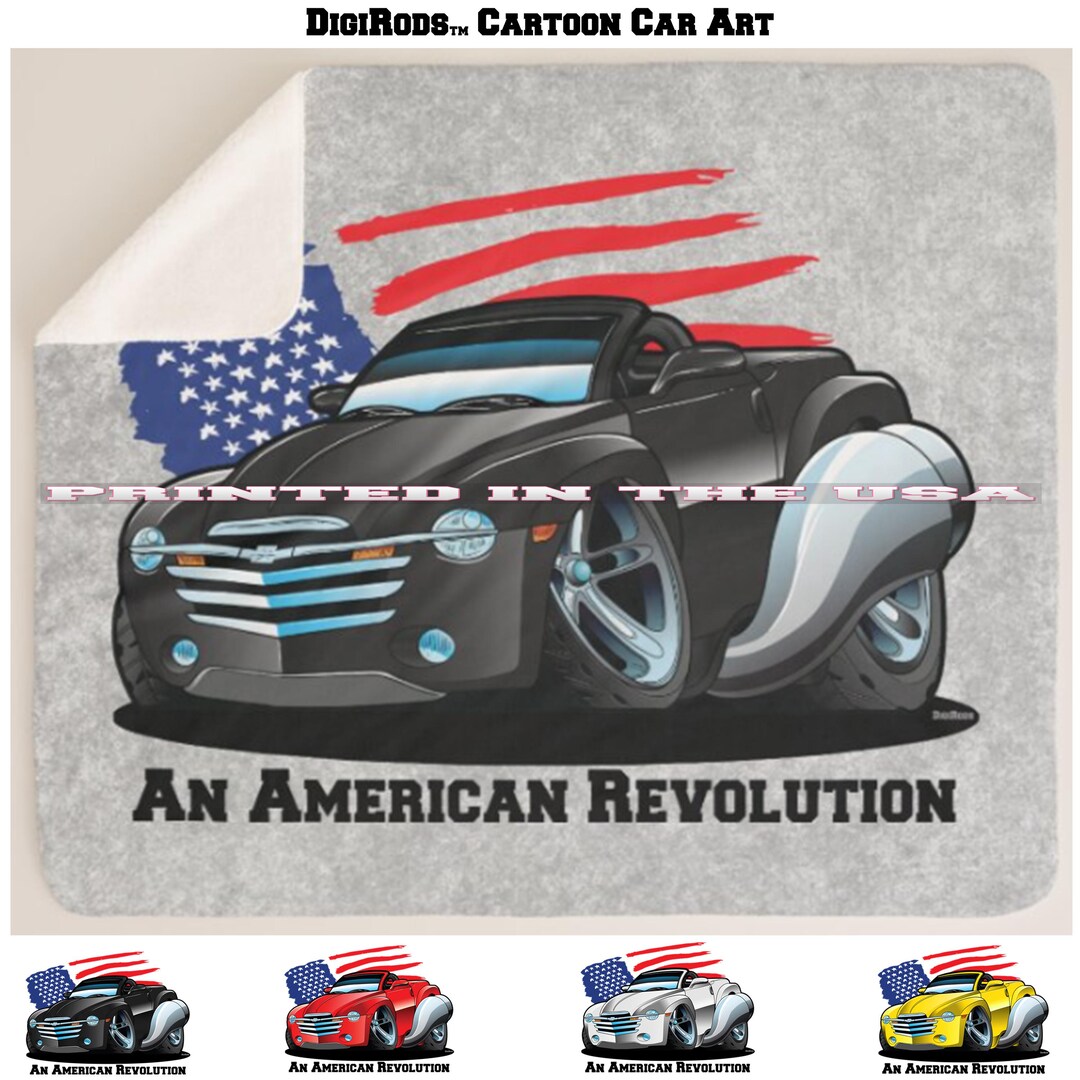 Digirods Chevy SSR Rare Truck American Revolution Caricature Model ...