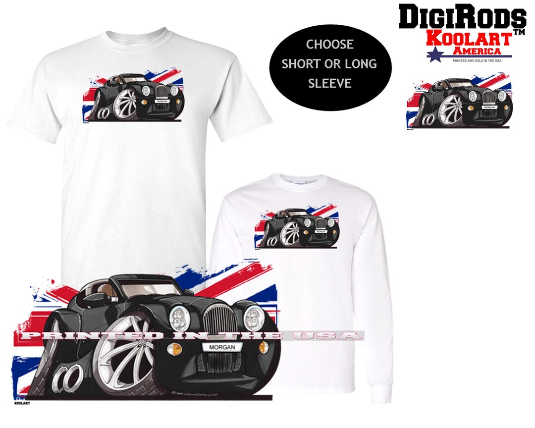 Morgan Exotic Aero Super Sport UK British Flag Model Graphic Digirods ...