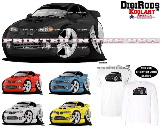 Pontiac GTO Late Model New Body Style Model Digirods / Koolart - Etsy