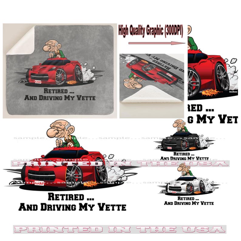 Digirods Old Man Retired Driving My Corvette C7 Model Vette Hot Rod ...