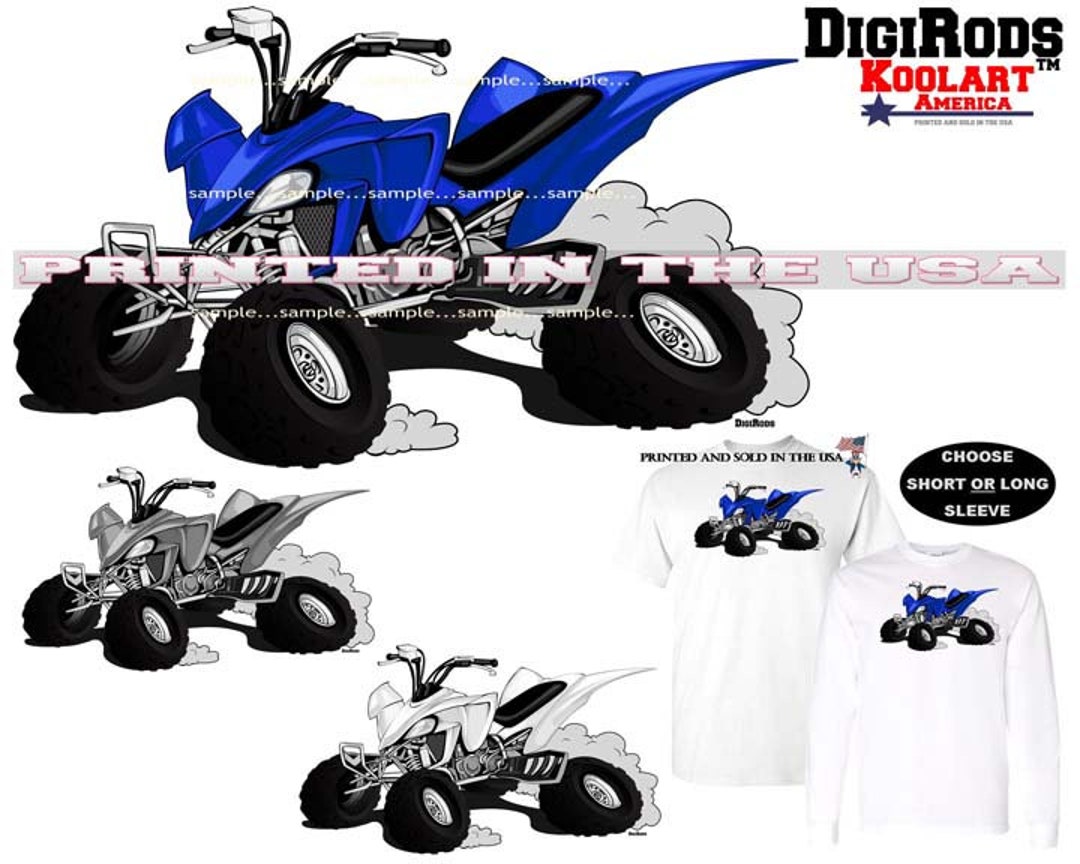 Raptor ATV 4 Wheel All Terrain Vehicle Quad Bike Digirods/ Koolart ...
