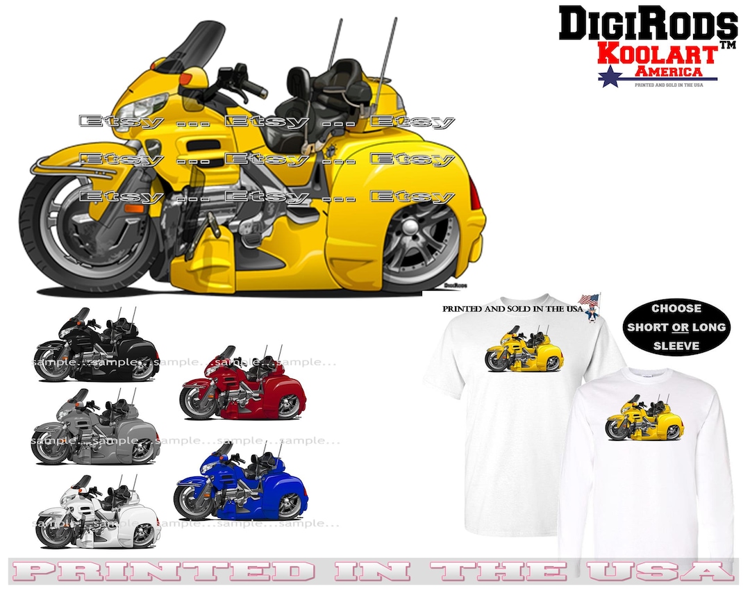 Goldwing Trike Motorcycle Custom Model Graphic Digirods / Koolart ...