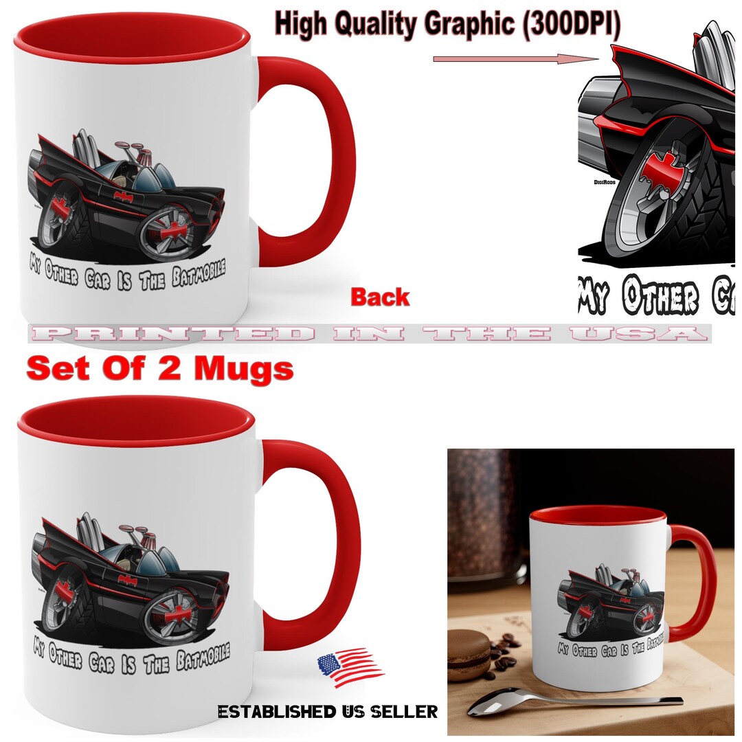 Digirods Classic Retro TV Batmobile Hot Rod My Other Car is - Etsy