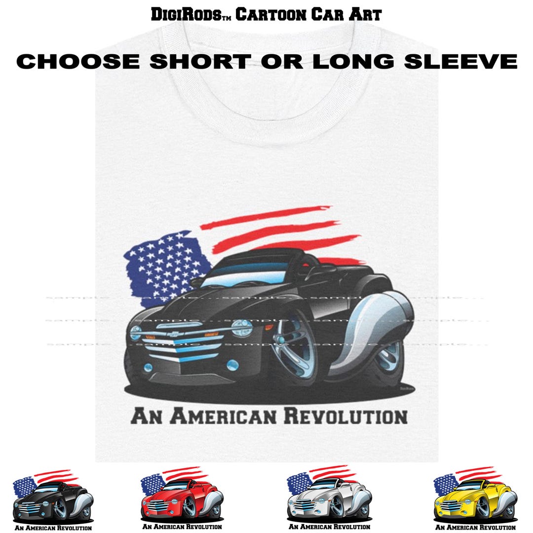 Digirods Chevy SSR Rare Truck American Revolution Caricature Model ...
