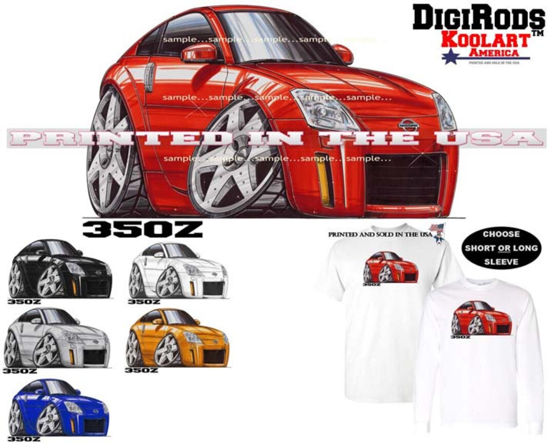350Z 350 Z Classic Discontinued Model Sports Car Digirods / Koolart ...