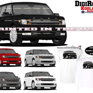 Ford Flex SUV Wagon Body Model Digirods / Koolart Cartoon Car Short or ...
