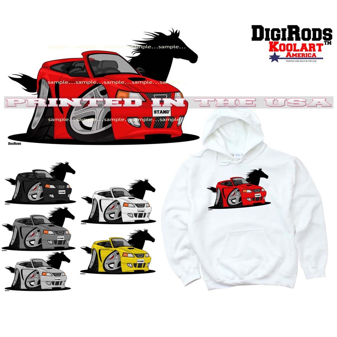 Ford Mustang Convertible 4th Generation Model Digirods / Koolart ...