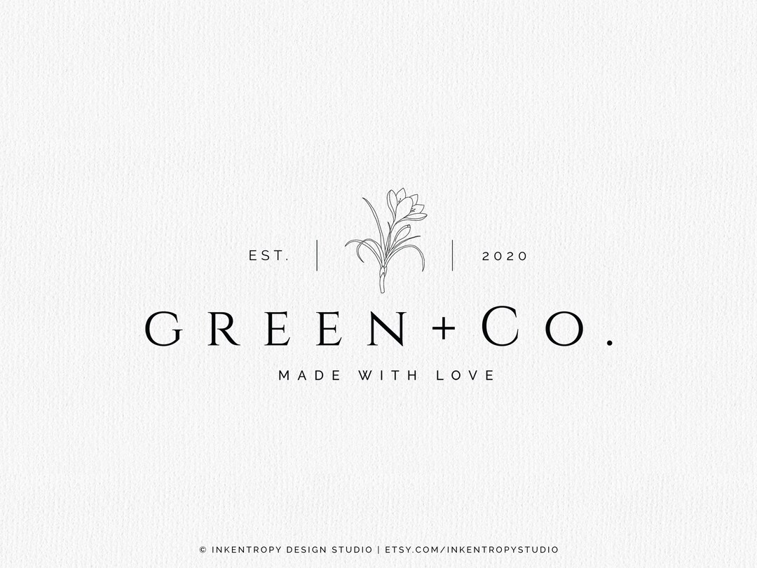 Botanical Logo Design With a Contemporary Look Logo is Perfect for ...
