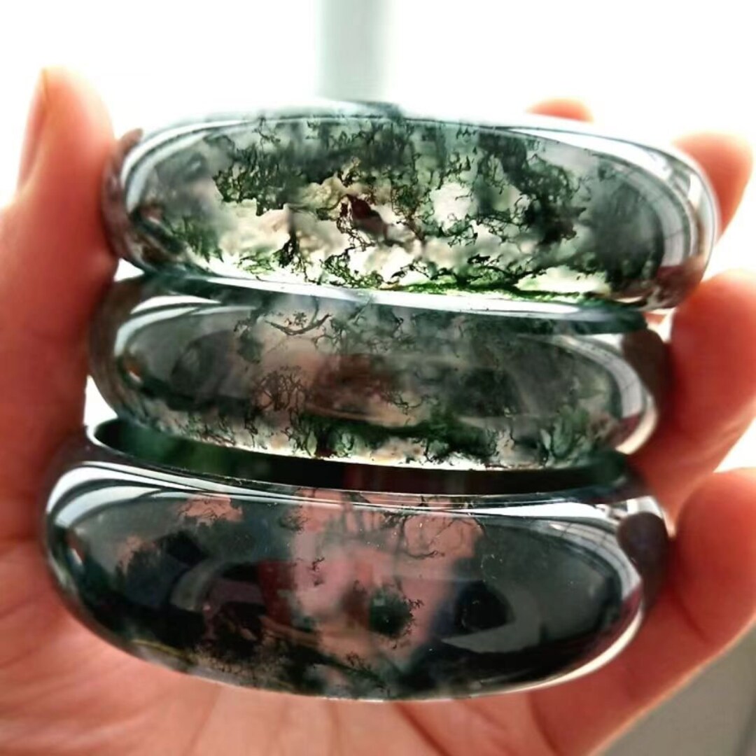 Free Delivery Natural AAA Jadeite Jade Ice Light White and Green Flower ...