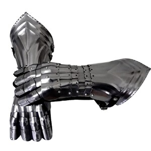 Metal Finger Armor Gothic Gauntlet Knight Combat Gauntlet - Etsy