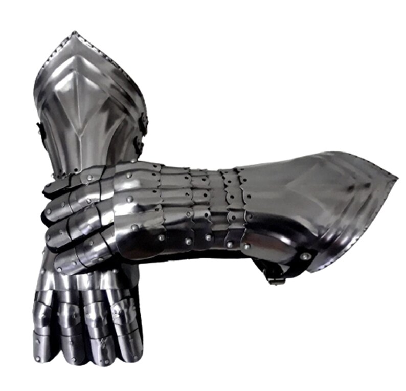 Metal Finger Armor Gothic Gauntlet Knight Combat Gauntlet - Etsy