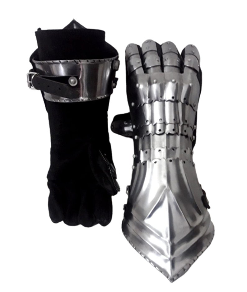 Metal Finger Armor Gothic Gauntlet Knight Combat Gauntlet - Etsy
