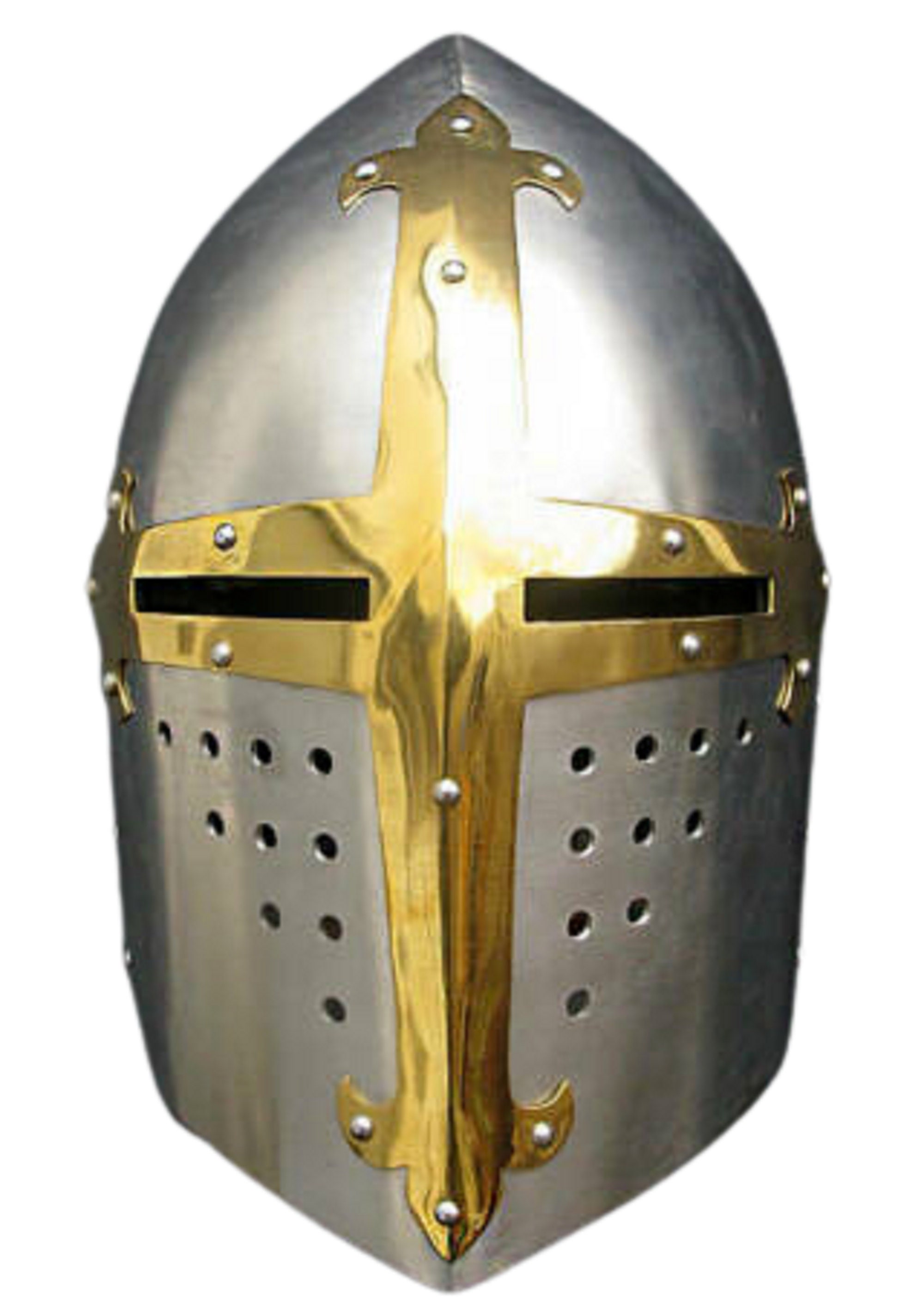 Greathelm Templar Helmet Knights Larp Warrior Helmet 15th - Etsy