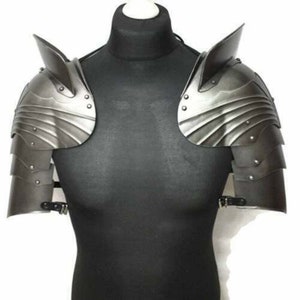 Shoulder Armor Knights Crusader Shoulder Gothic Pair of - Etsy