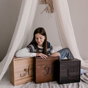 Wooden Box, Personalized, Keepsake Box, Anniversary Box, Engraved Box ...
