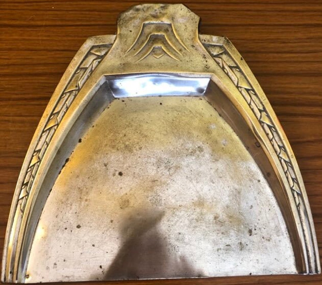Original French Art Deco Silver Plate Crumb Tray - Etsy
