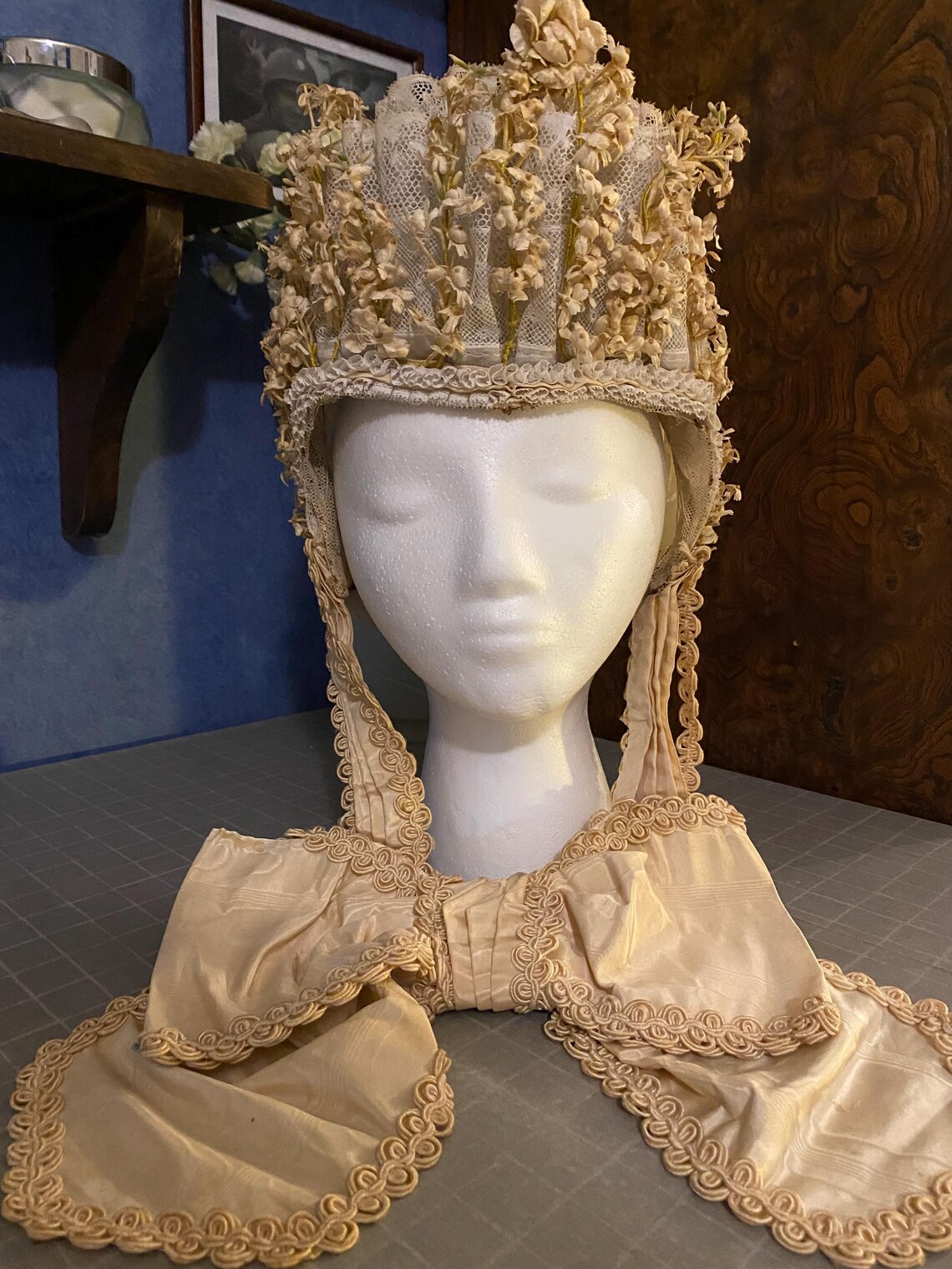 Rare Ladies Early Victorian Decorative Headdress 1840-1880's - Etsy