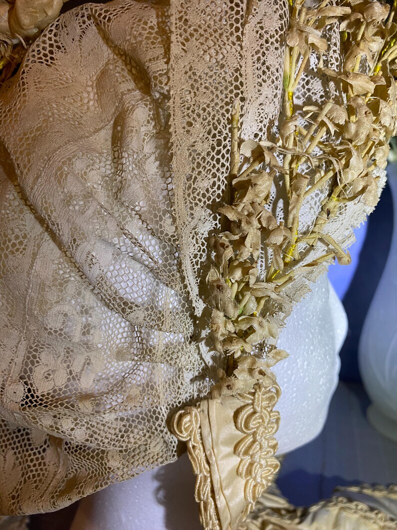 Rare Ladies Early Victorian Decorative Headdress 1840-1880's - Etsy