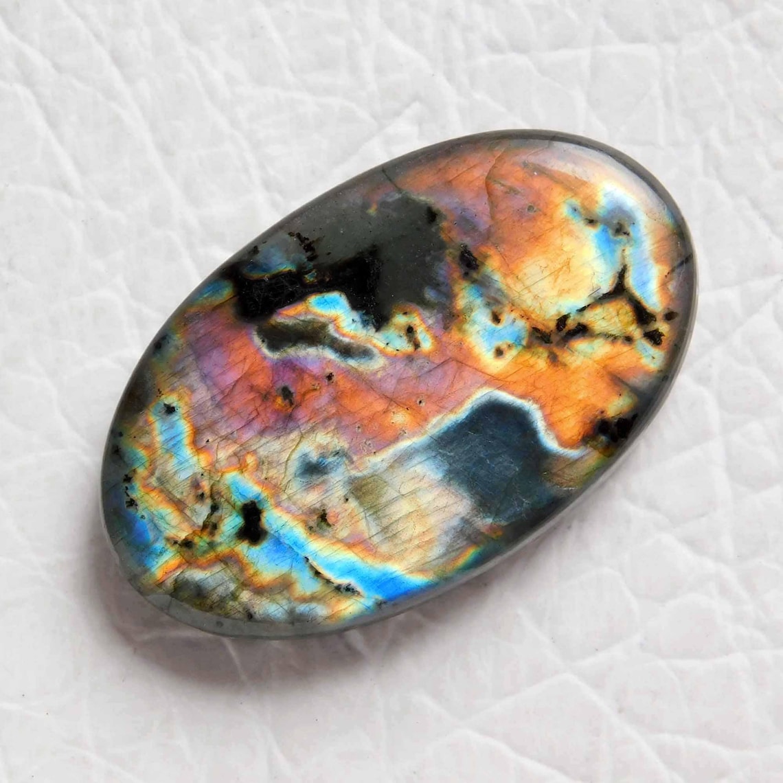 Spectrolite spectrolite Labradorite cabochon Finland | Etsy