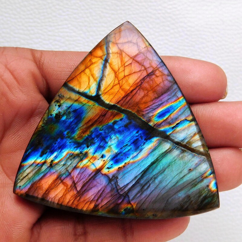 Spectrolite Pendant - Etsy