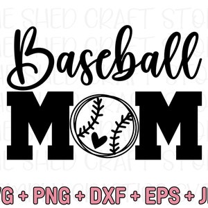 Baseball Mom Svg Baseball Shirt SVG Baseball Svg Instant - Etsy