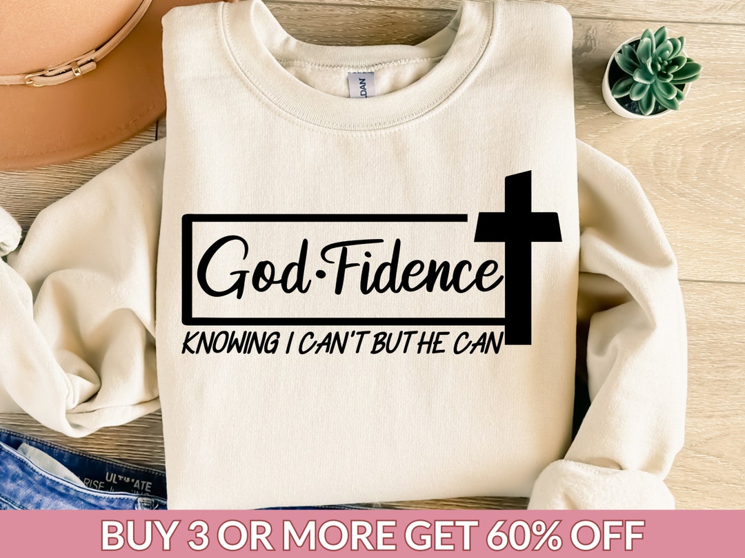 Godfidence SVG Bible Verse Svg Christian Quotes Svg - Etsy