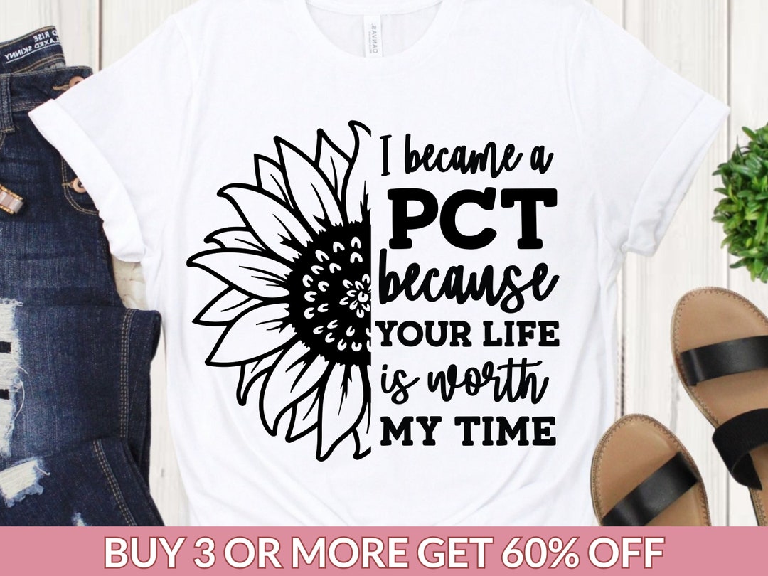 PCT SVG Patient Care Technician Svg Dxf Png Dialysis Pct - Etsy