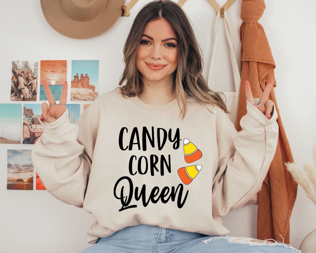 Candy Corn Queen SVG Fall SVG Files for Cricut Candy Corn - Etsy