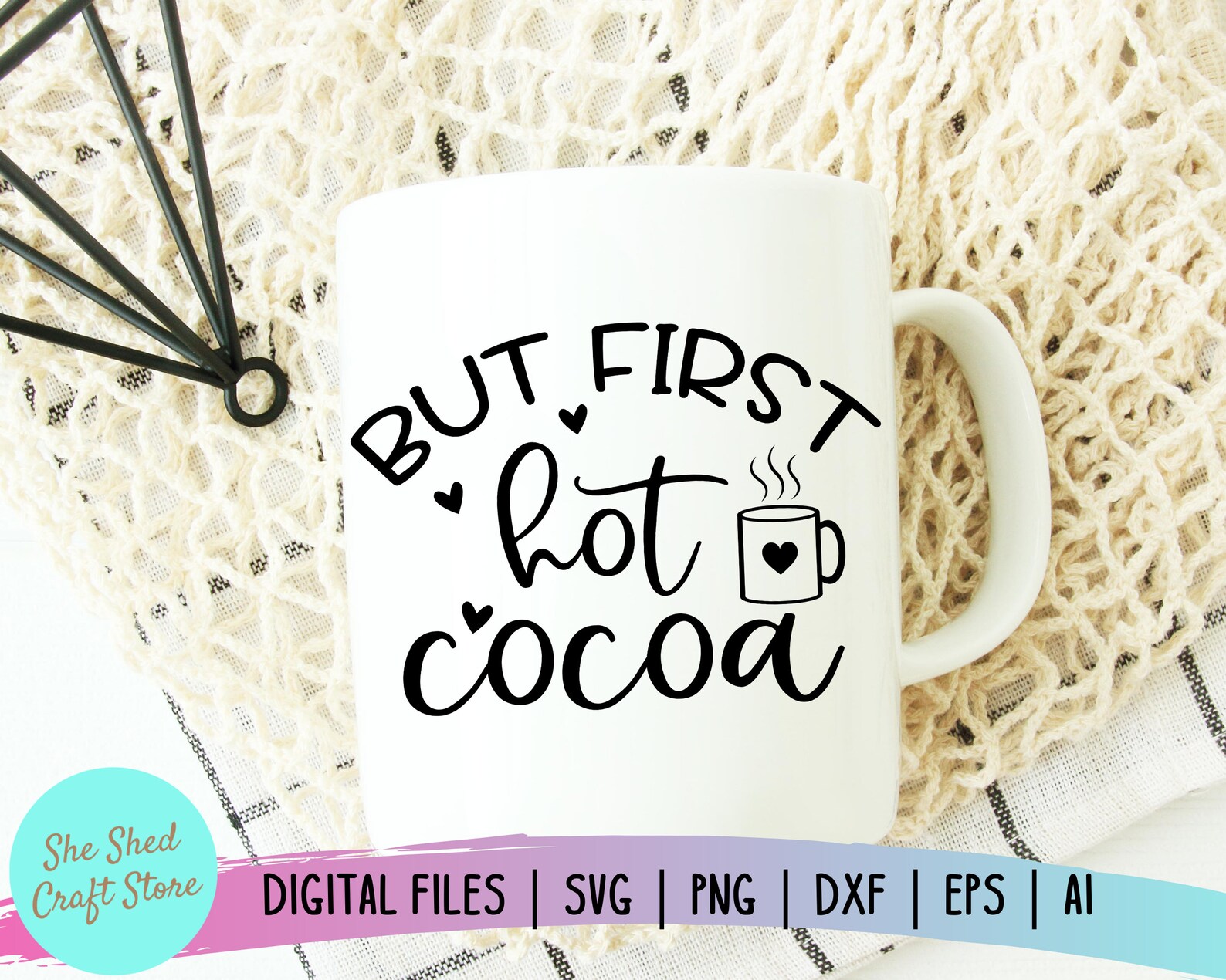 But First Hot Cocoa SVG Hot Chocolate Svg Christmas SVG | Etsy