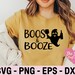 Boos and Booze SVG Here for the Boos Halloween Svg Cute - Etsy