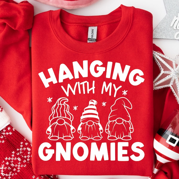 Hanging With My Gnomies Sign - Etsy