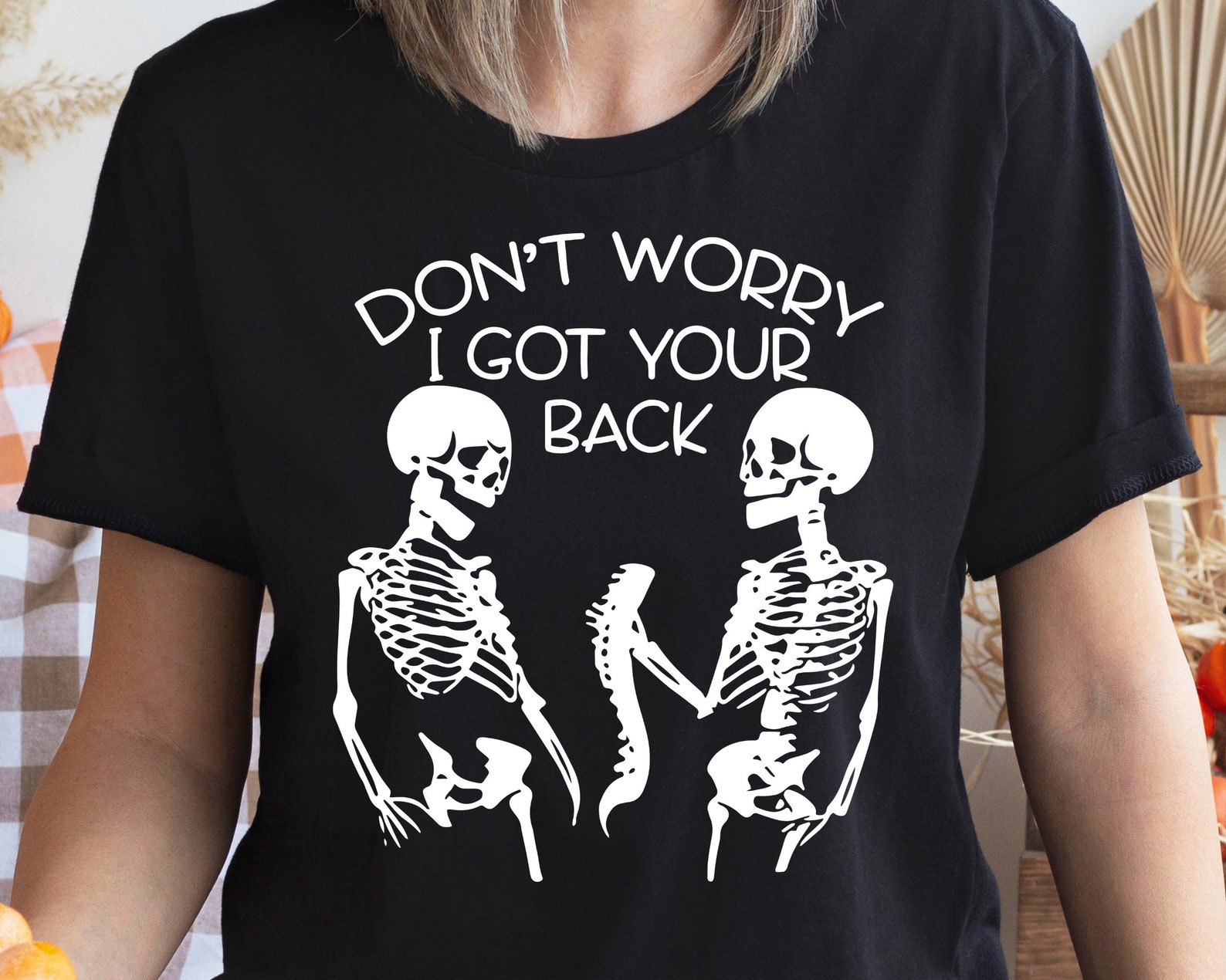 I Got Your Back Skeleton SVG PNG PDF Skeleton Png Halloween - Etsy