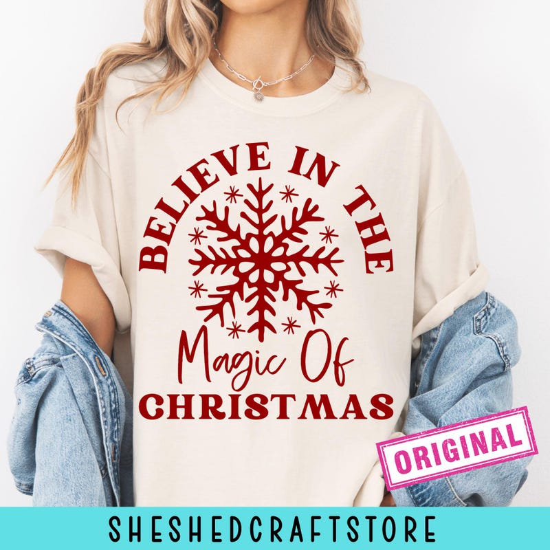 Believe in the Magic of Christmas Svg - Etsy