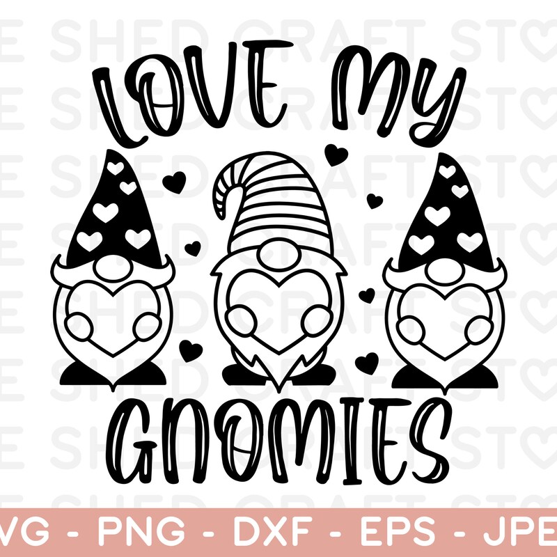 Gnome Valentines Day - Etsy