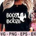 Boos and Booze SVG Here for the Boos Halloween Svg Cute - Etsy