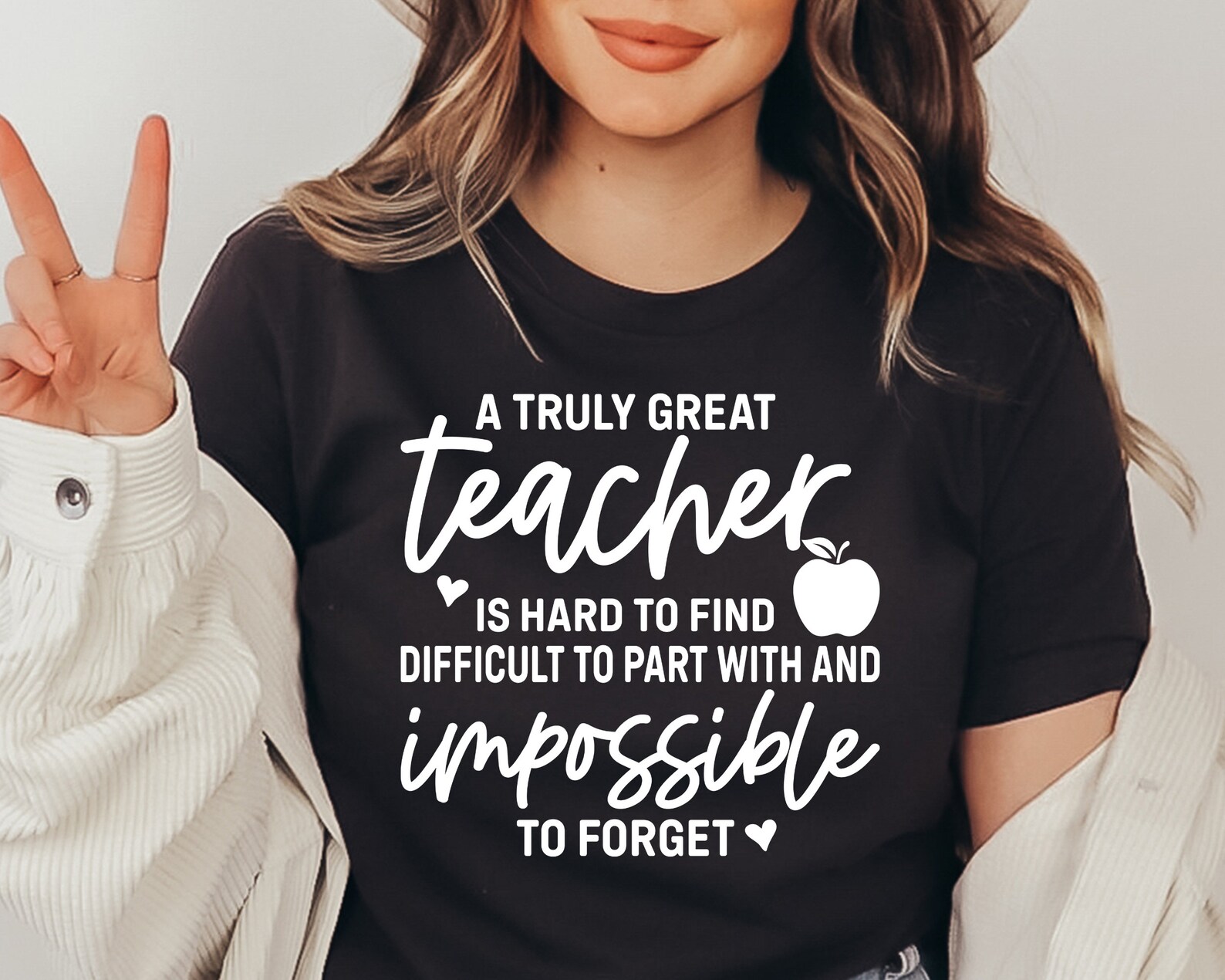 A Truly Great Teacher is Hard to Find SVG, Cut File, Cricut, Commercial ...