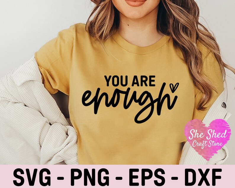 You Are Enough Svg Bible Verse Svg Scripture Svg Self Love - Etsy