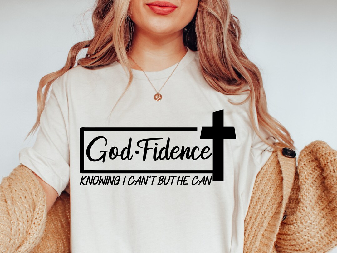 Godfidence SVG Bible Verse Svg Christian Quotes Svg - Etsy