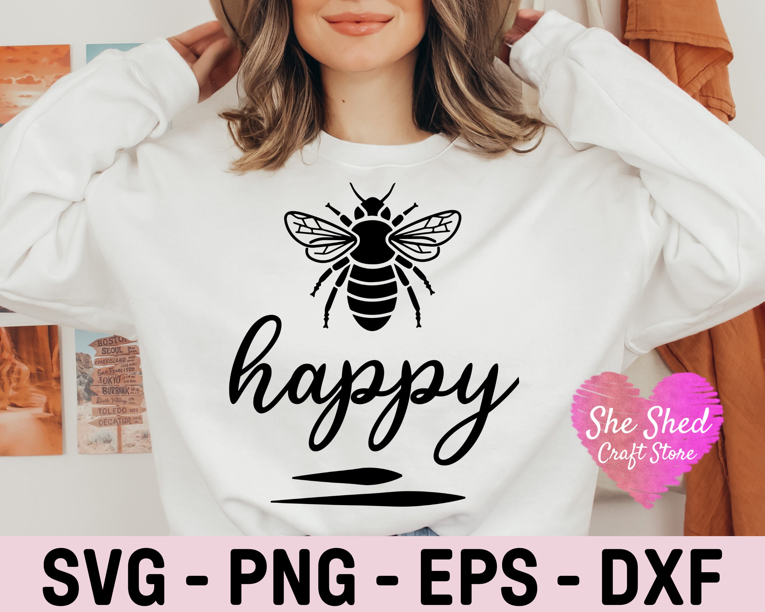 Teacher SVG Files for Cricut Bee Happy Svg Be Kind Svg - Etsy Canada