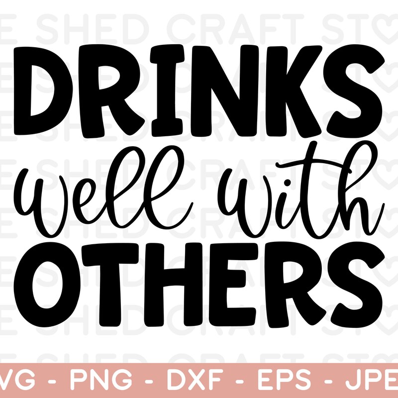 Funny Drink Svg - Etsy