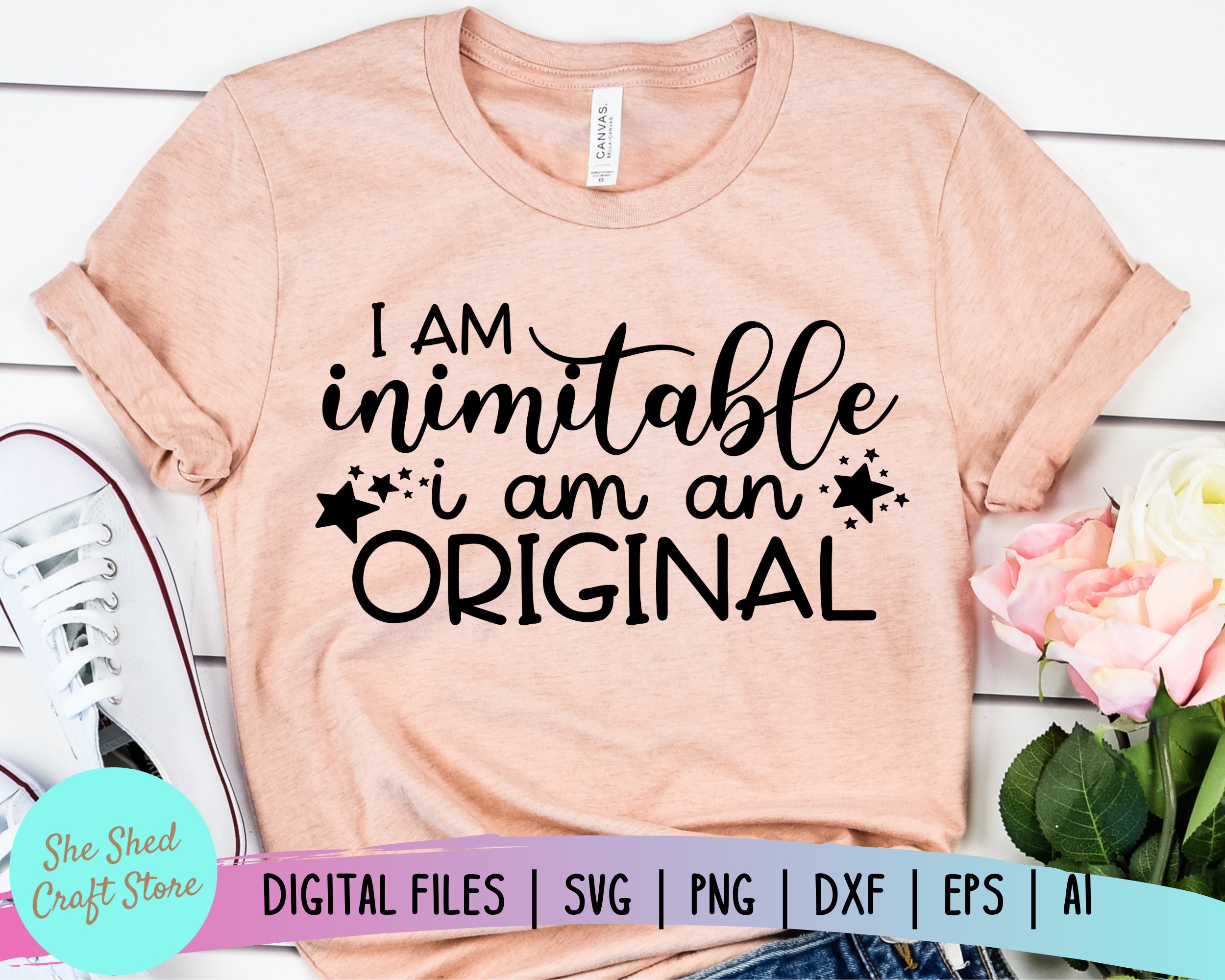 I Am Inimitable I Am An Original SVG Hamilton SVG Broadway | Etsy